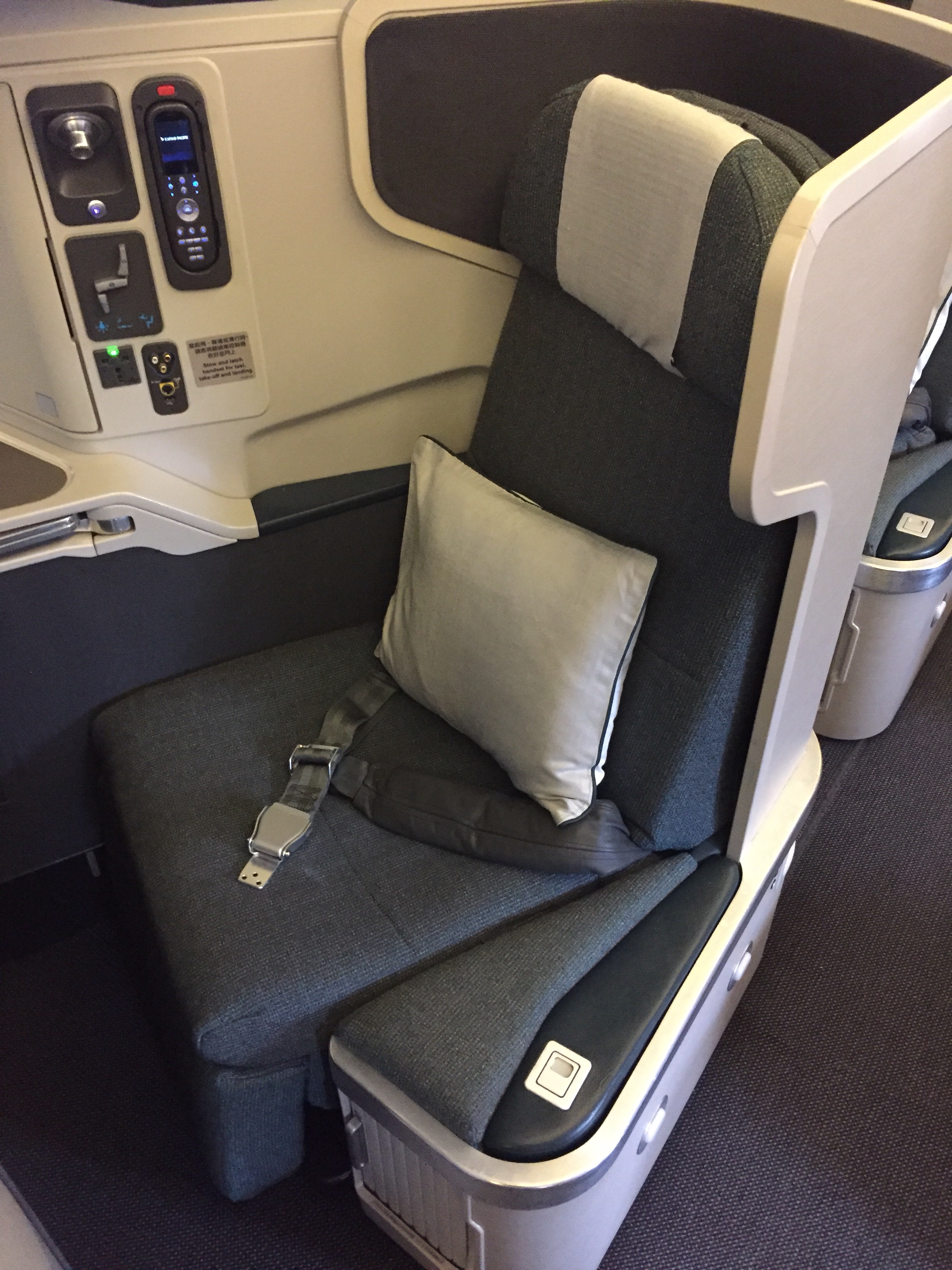 Flight Review:CX703 – HKG – BKK (Business Class Upgrade ...